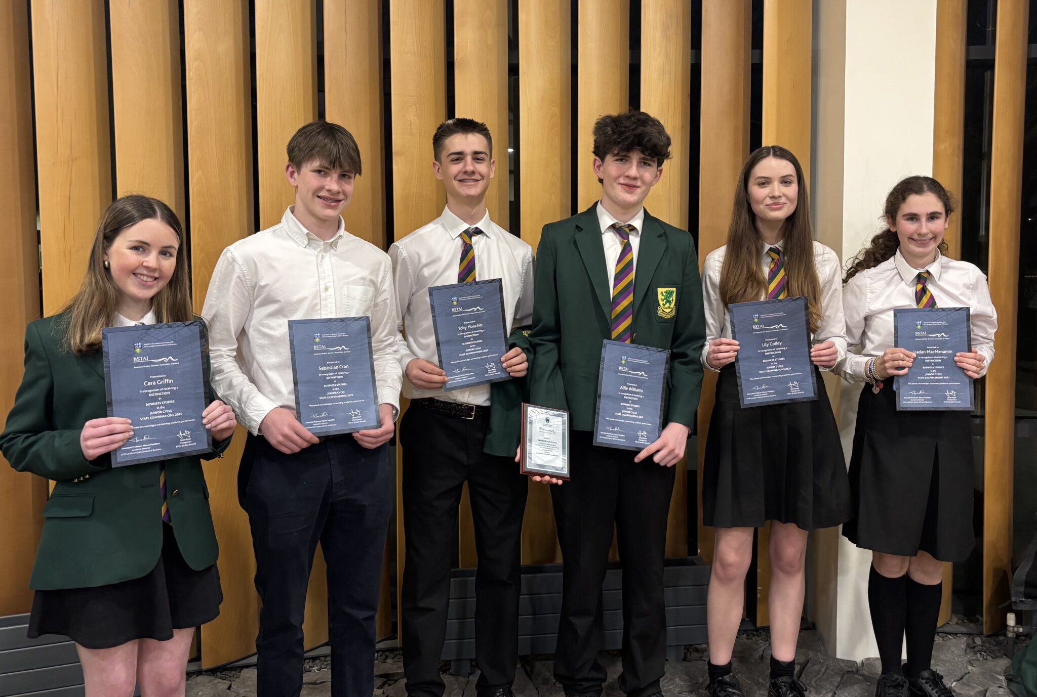 BSTAI Junior Cycle Awards Ceremony - Sandford Park School Dublin